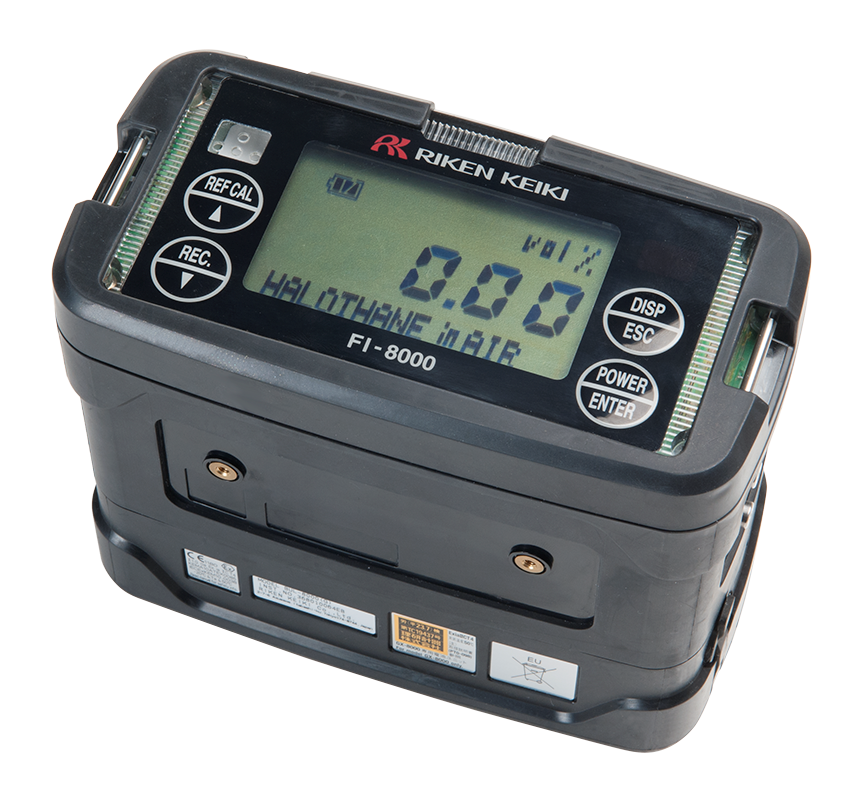 FI-8000 - Optical Interferometric Gas Concentration Meter | Portable Gas Monitor | RIKEN KEIKI ...