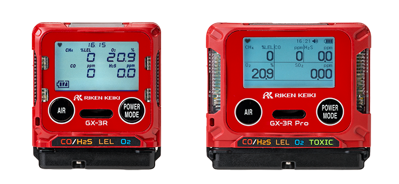GX-3R/GX-3R Pro - The world's smallest, most lightweight multi-gas monitor | RIKEN KEIKI Co., Ltd.